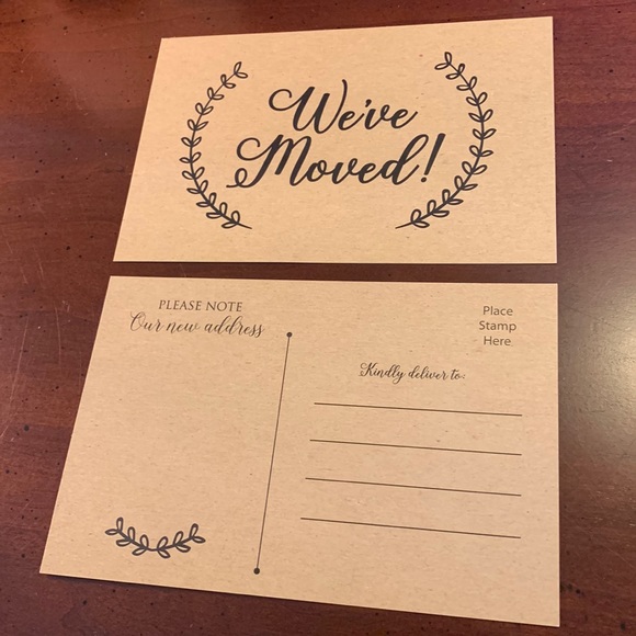 Office | 3 Postcards Weve Moved | Poshmark